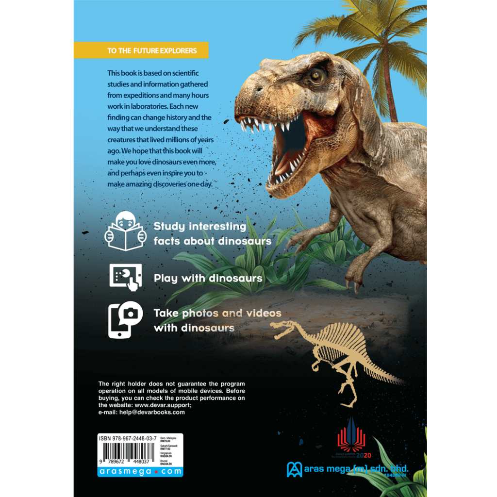 Devar : 4D Encyclopedia Of Dinosaurs - Aras Ilmu