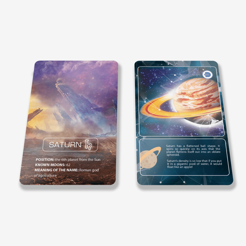 Flash Card - 4D Encyclopedia Of Space - Aras Ilmu