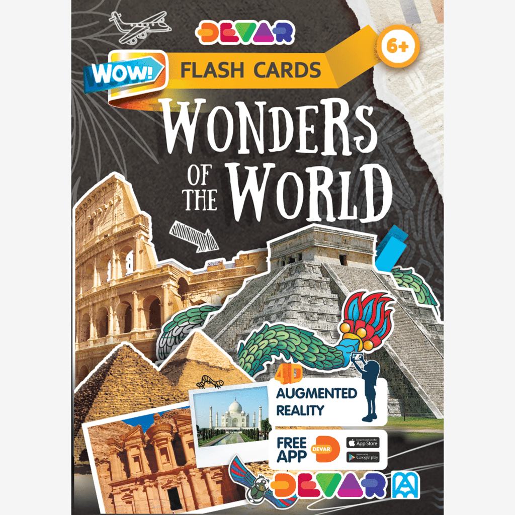 Flash Card - Wow Wonders Of The World - Aras Ilmu
