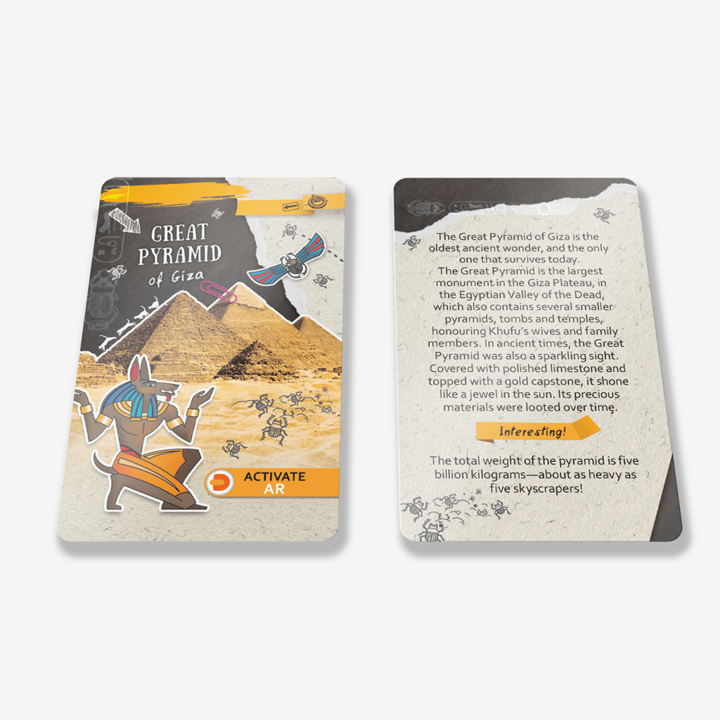 Flash Card - Wow Wonders Of The World - Aras Ilmu